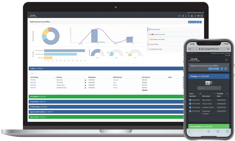 PreApp 1003 Mortgage App | Loan Origination Software | Mortgage Application
